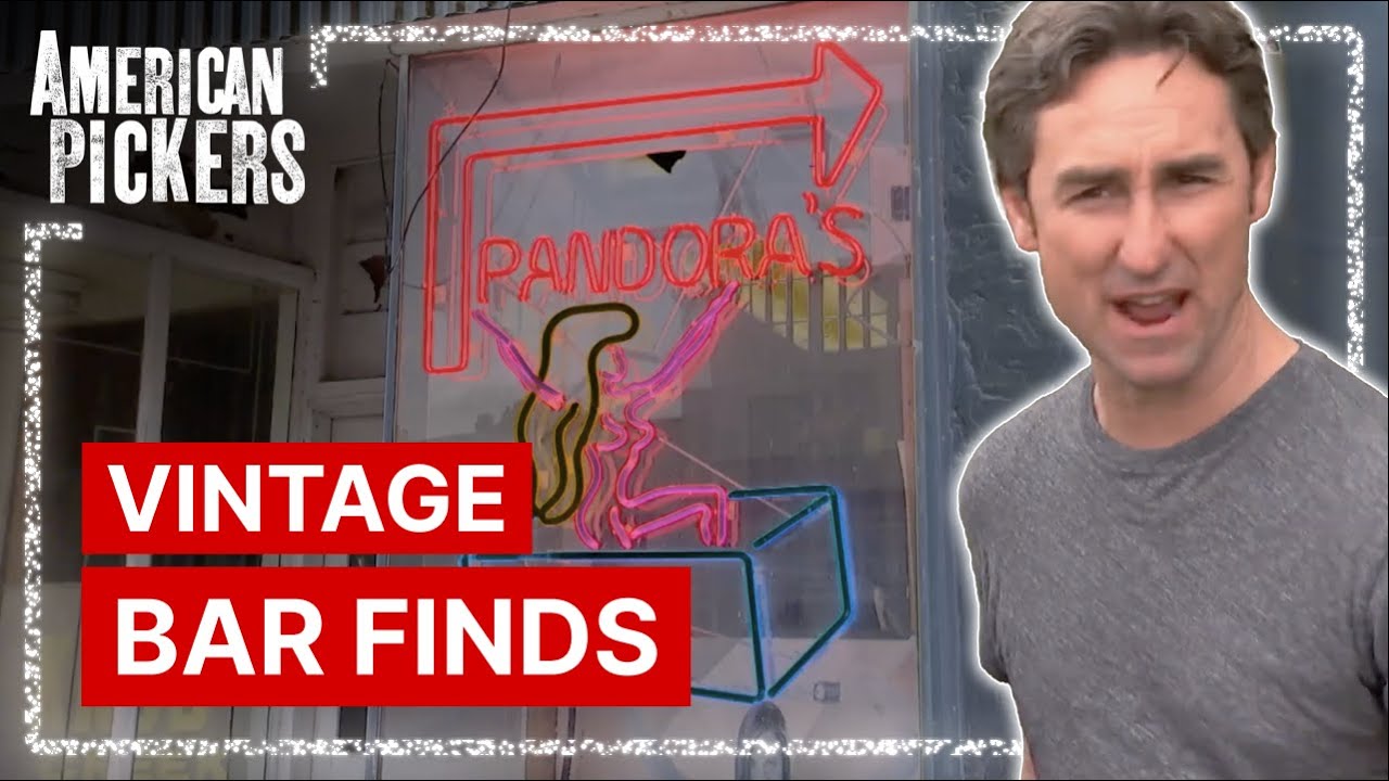 Vintage Bar Signs and Hidden Cash! | American Pickers - YouTube
