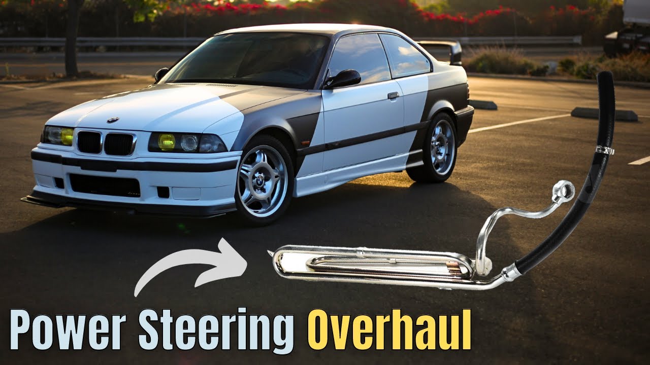 E36 Power Steering System Walkthrough & Parts Replacement | 4K - YouTube
