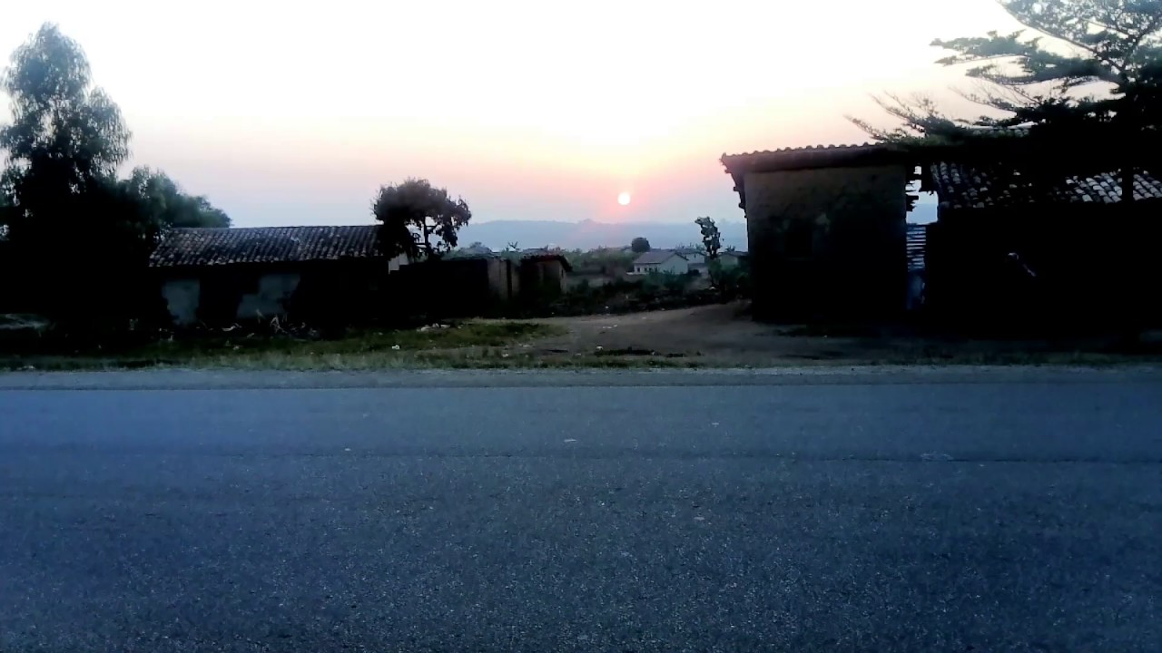 El amanecer en Byimana Rwanda - YouTube