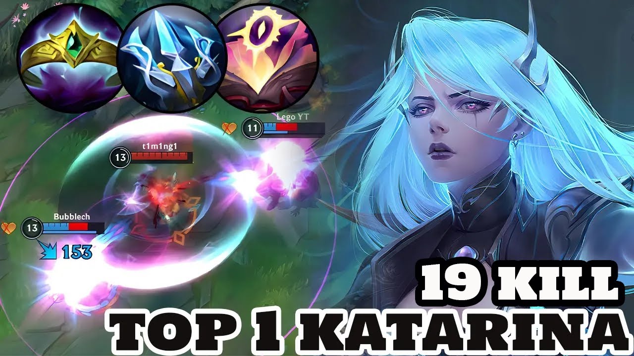 Wild Rift Katarina - Top 1 Katarina Gameplay Rank Master - YouTube