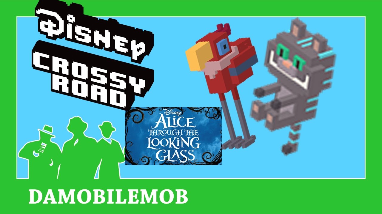 Disney Crossy Road Alice Through The Looking Glass Borogrove & Cheshire ...