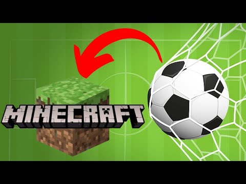I Made Soccer in Minecraft - YouTube