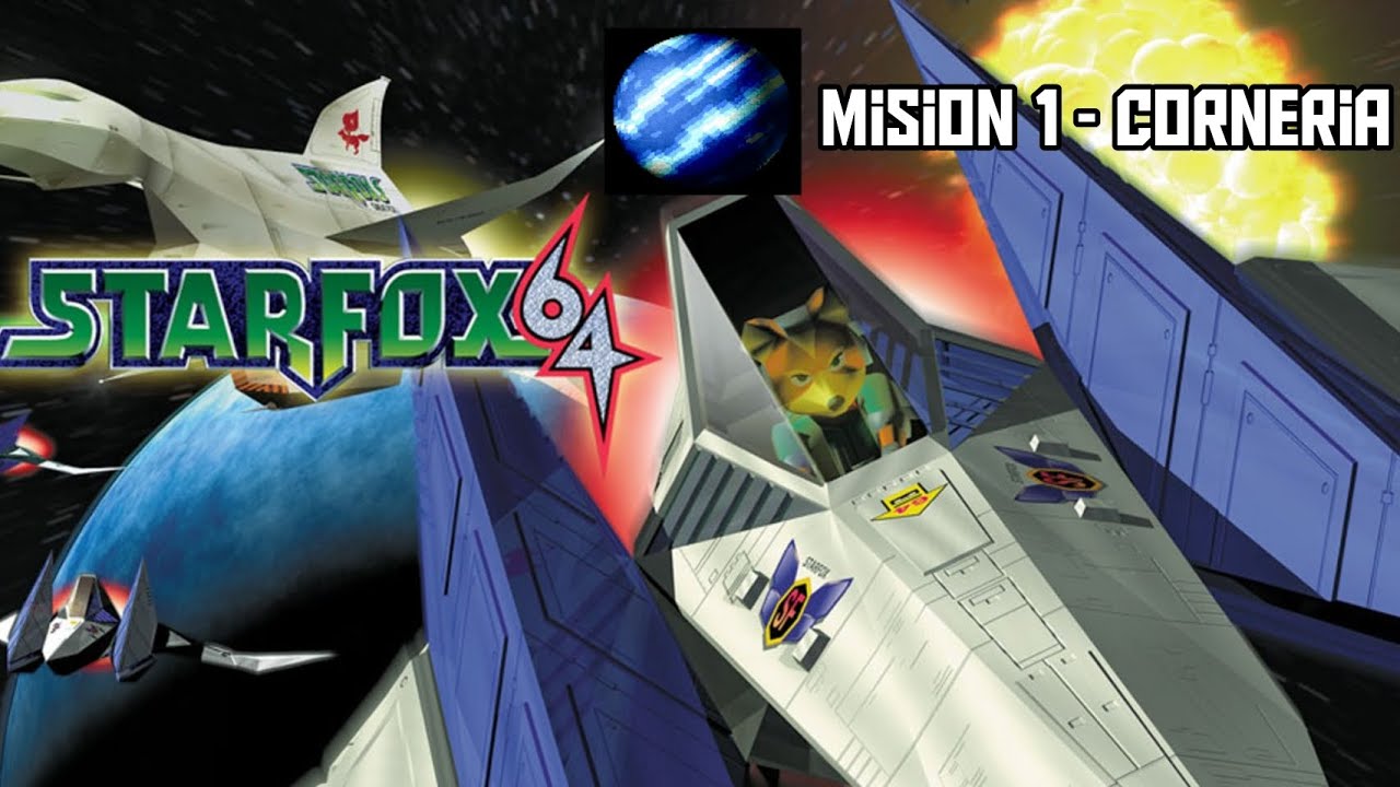 Star Fox 64 (Lylat Wars) - Corneria - YouTube