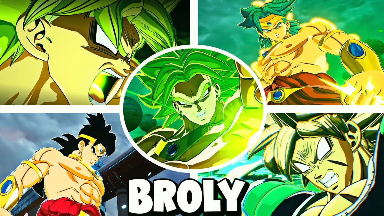 DRAGONBALL SPARKING ZERO - BROLY (ULTIMATE ATTACKS,SUPER ...