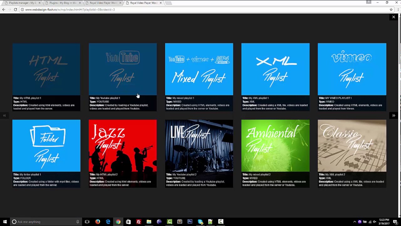 Royal Video Player Wordpress Plugin video tutorial - YouTube