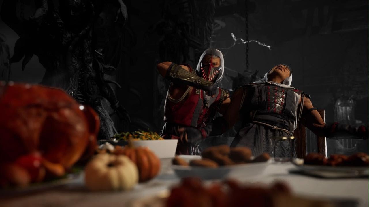 Mortal Kombat 1 PS5 - Thanksgiving Fatality - YouTube