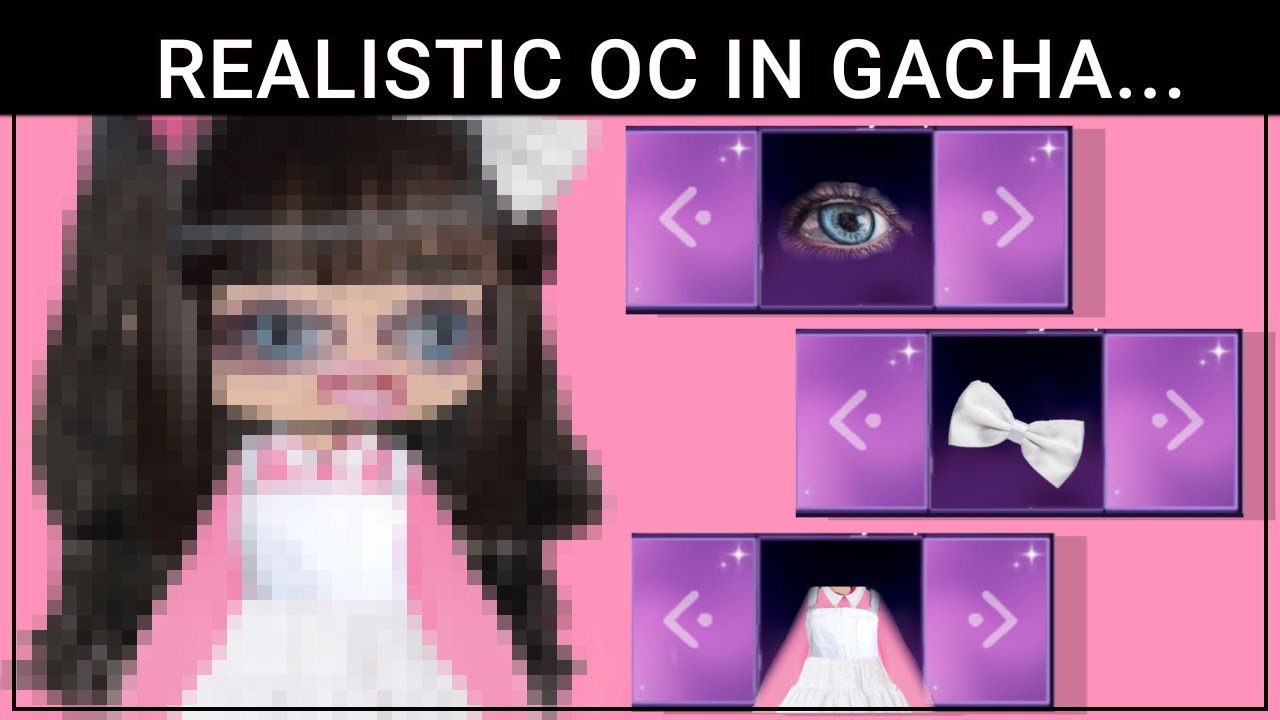 REALISTIC OC IN GACHA: 😰 ️⁉️ - YouTube