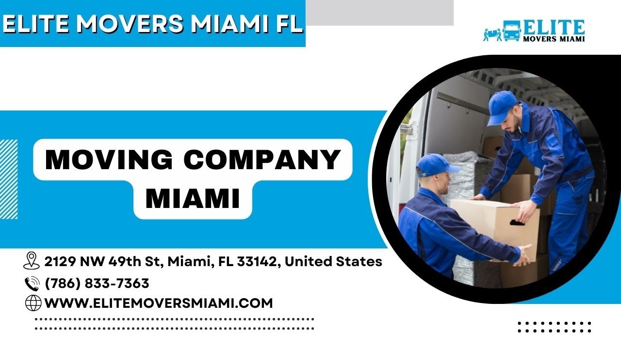Moving Company Miami | Elite Movers Miami FL | www.elitemoversmiami.com ...