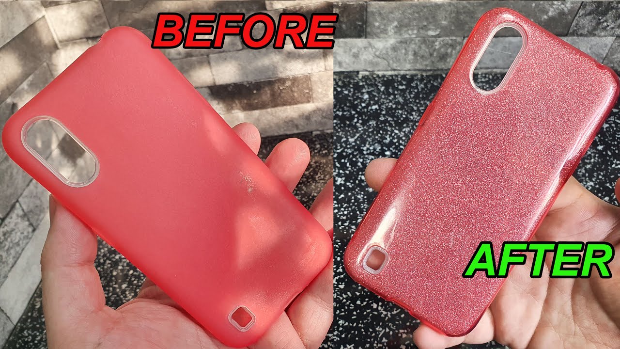 How to Clean a Glitter Silicone Phone Case – Best Method for Removing ...