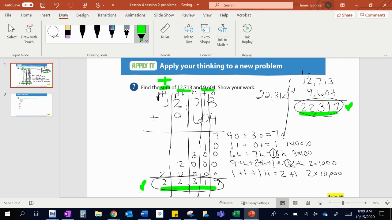 Lesson 4 session 2 page 56 - YouTube