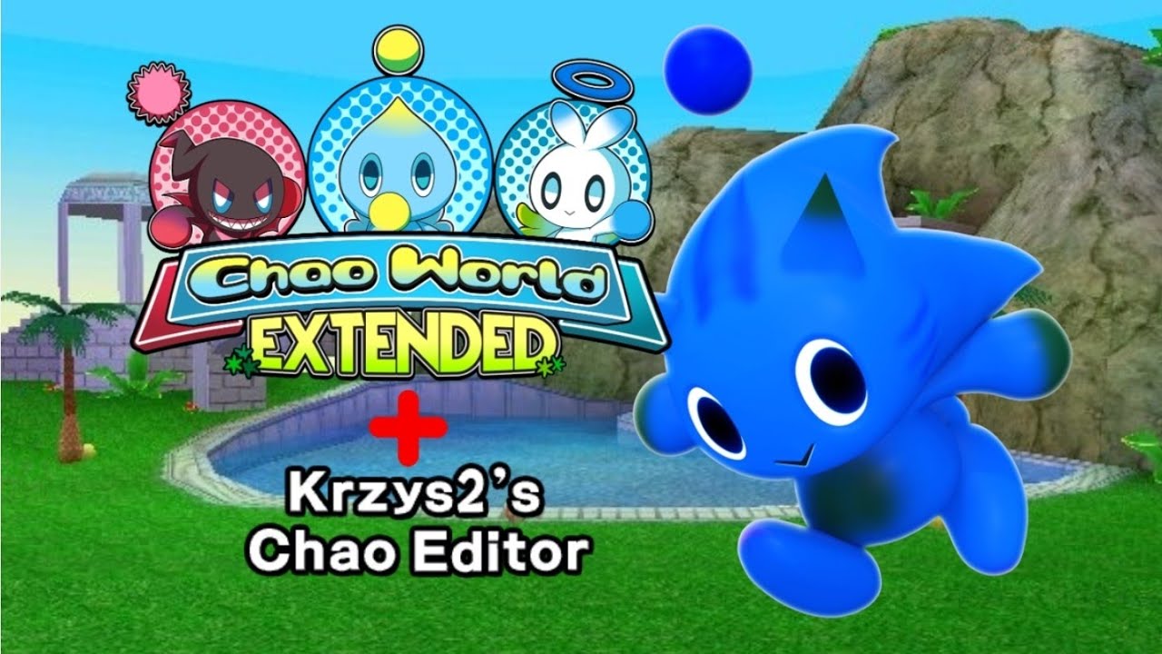 CHAO GARDEN EXTENDED:My Chaos and Chao Races(Krzys2's Chao Editor)(SA2B ...