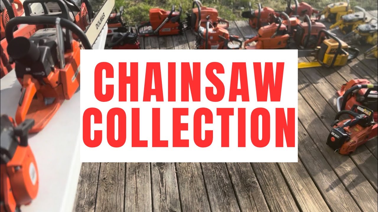 My Chainsaw Collection 2023 - YouTube