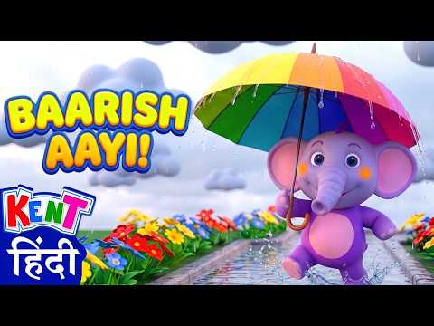 🌧️ Baarish Special | Baarish Aayi And More Hindi Rain Rhymes
