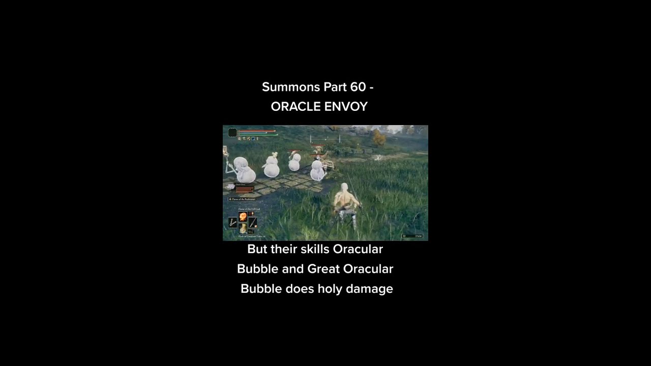 Elden Ring Summons Part 60 - Oracle Envoy - YouTube