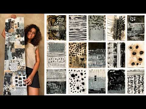 Wholeness | An Intuitive Mark Making Journey Through Tearing & Collage