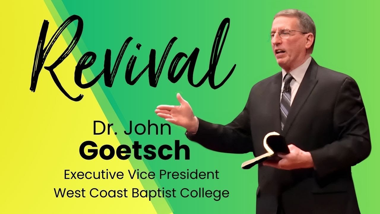 Sunday AM 5-18-25 2025 Revival At Trinity Baptist Church Dr. John ...