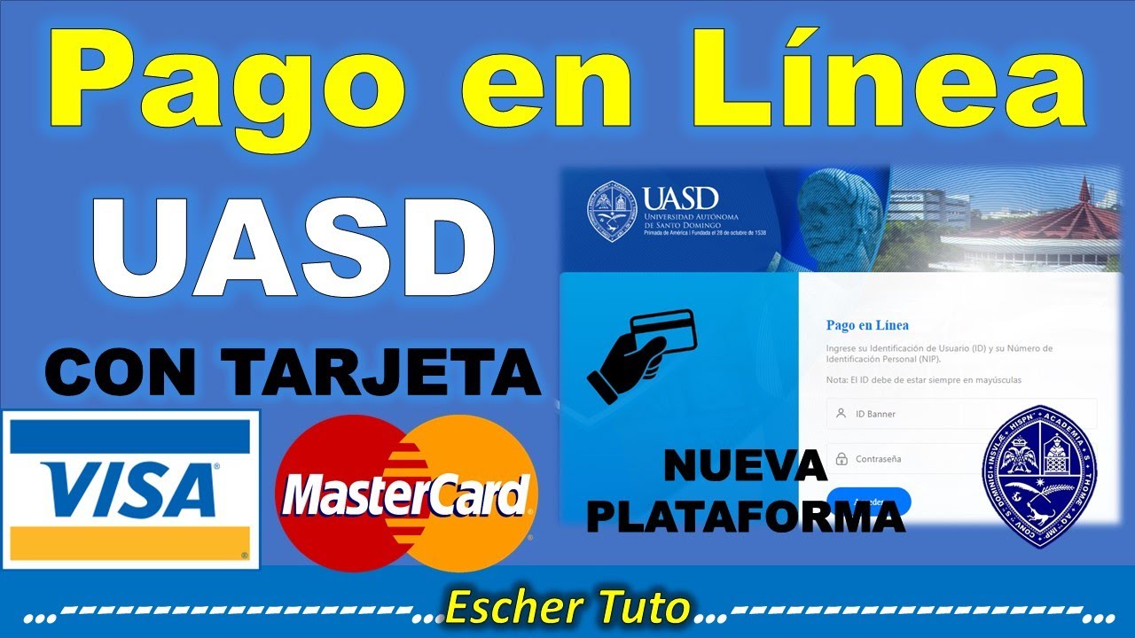 Como realizar PAGO EN LINEA | Plataforma UASD - YouTube