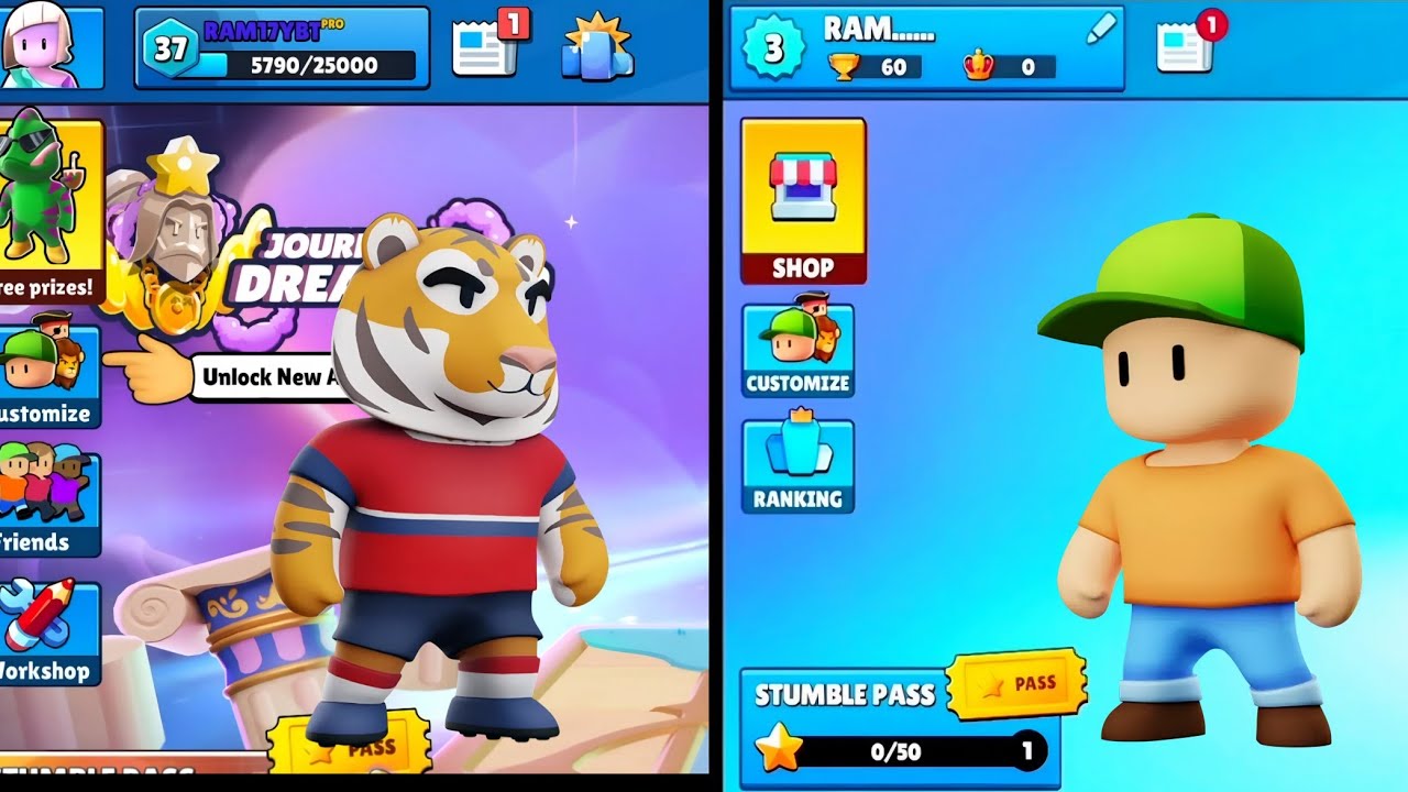 I PLAYED OG STUMBLE GUYS! - YouTube