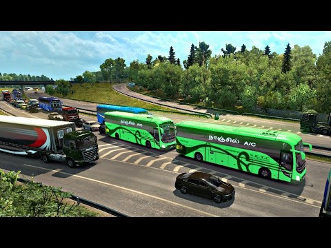 New SETC Volvo bus mod | Euro truck simulator 2 | ETS2 | SETC bus ...