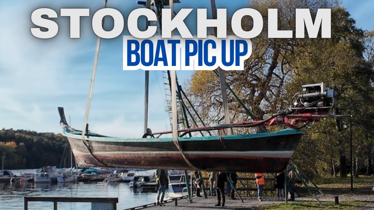 Boat Pic up in Stockholm Sweden. One is a long tail boat from Thailand ...