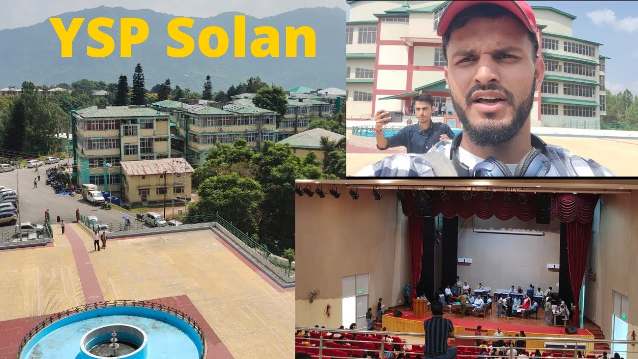 YSP University Himachal Campus Tour 😍 - YouTube