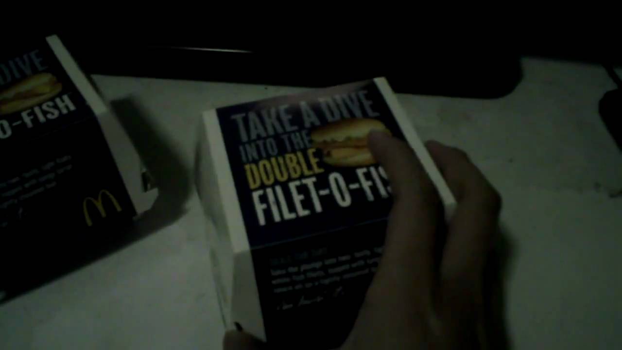 DOUBLE FILET-O-FISH!!! - YouTube