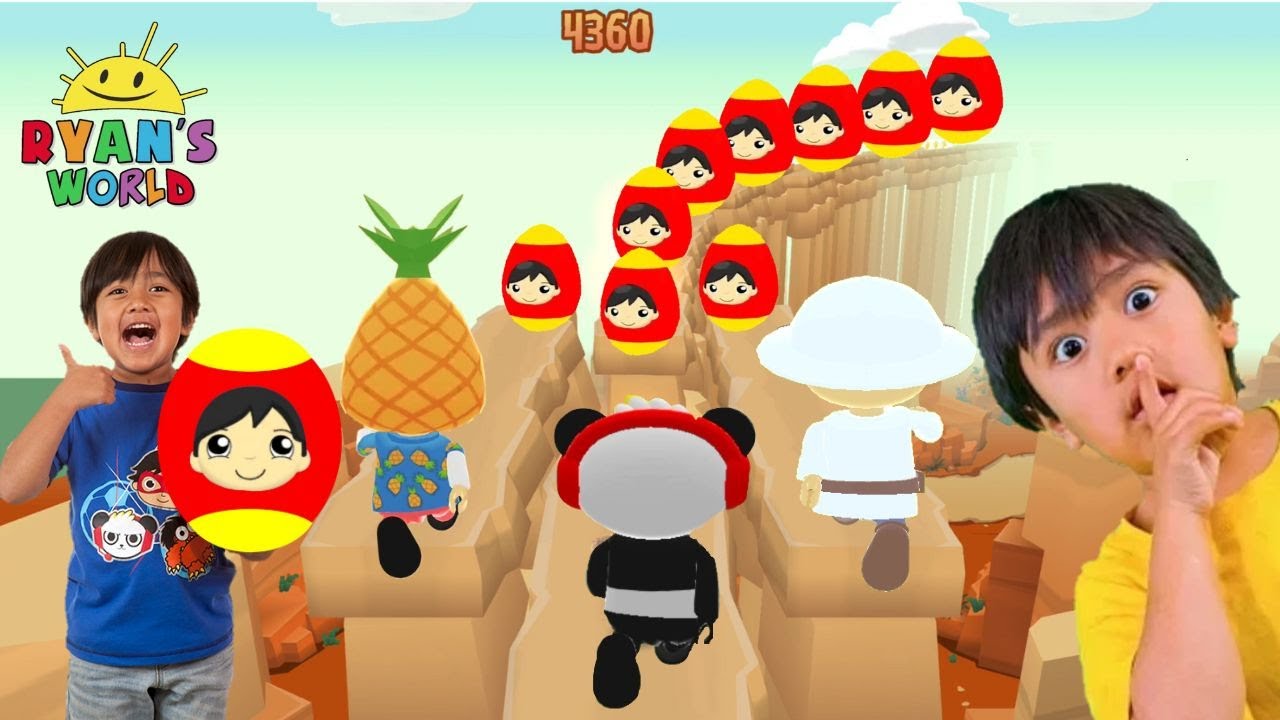 Tag with Ryan EGG 🥚- Combo Panda 🆚 Fossil Finding Ryan 🆚 All Ryan ...