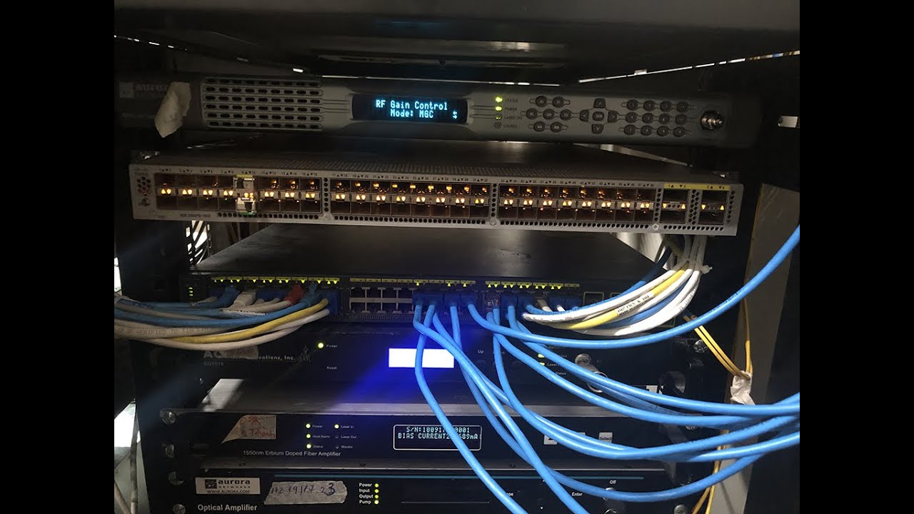 Deploying actual Gpon fiber optic television and Internet Part 1 ...
