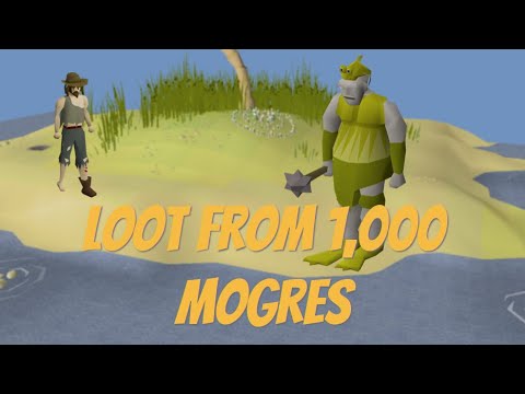 Loot from 1,000 Mogre [OSRS] - YouTube
