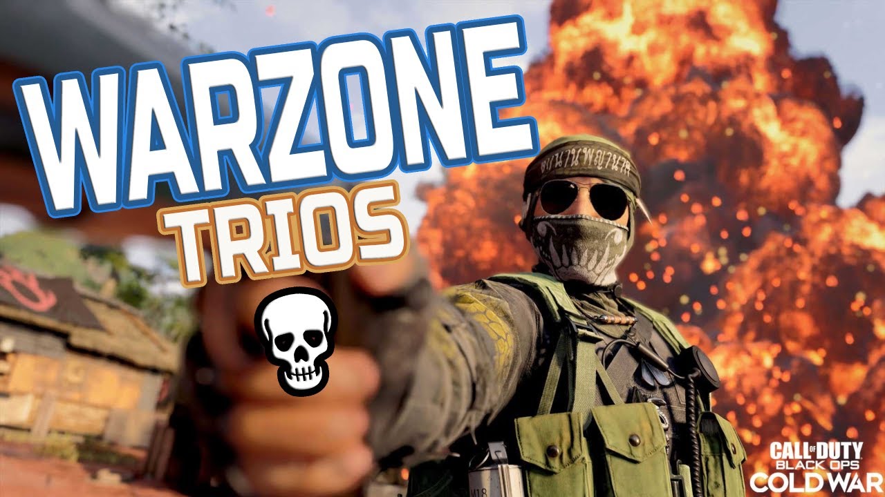 CALL OF DUTY WARZONE TRIOS WITH THE GUYSSS 🤩 - YouTube