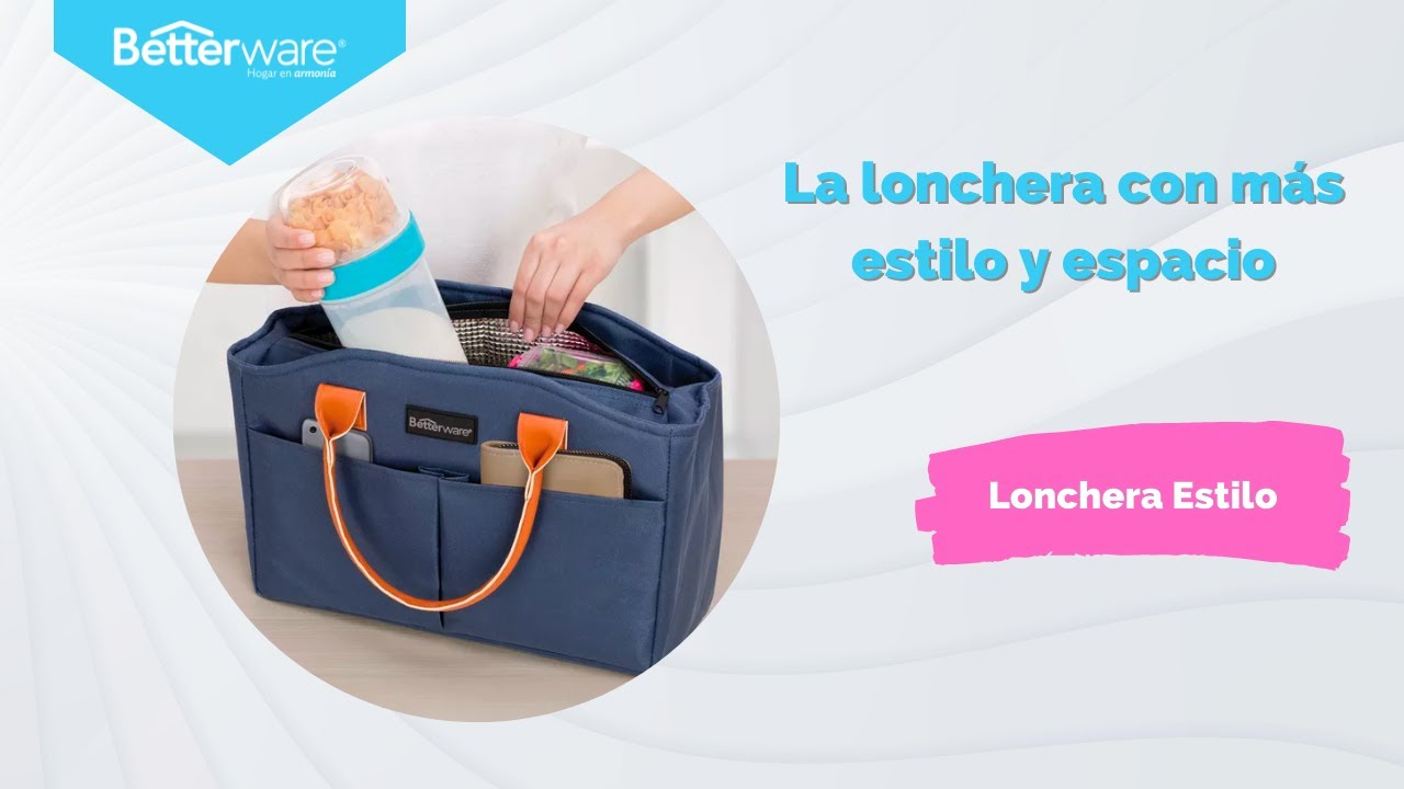 Lonchera Estilo [ Betterware [ Le cabe de todo [ Producto garantizado - YouTube