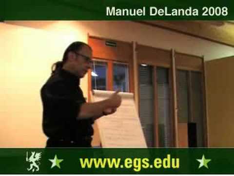 Manuel DeLanda. Materialism, Experience and Philosophy. 2008 2/12 - YouTube