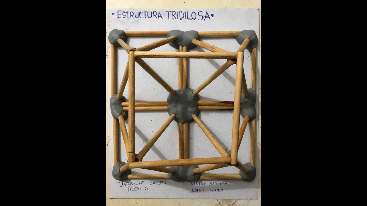 ESTRUCTURA DE TRIDILOSA/ING. CIVIL - YouTube