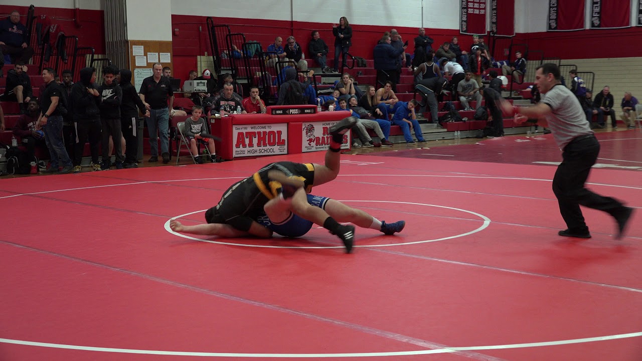 285lbs Isaiah Hartman Caesar Taconic vs Leo Kahan Granby 12 9 17 - YouTube