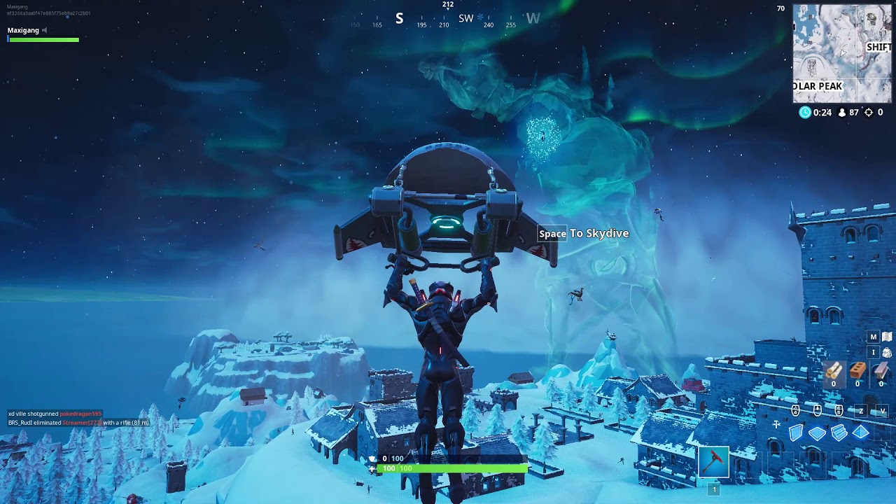 Fortnite - The Ice King event - YouTube