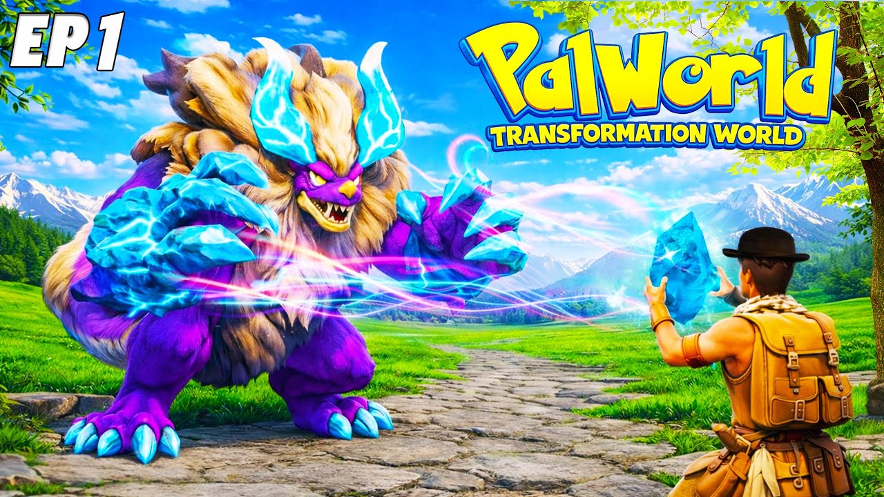 FINALLY MY NEW JOURNEY START in PALWORLD TRANSFORMATION WORLD ...