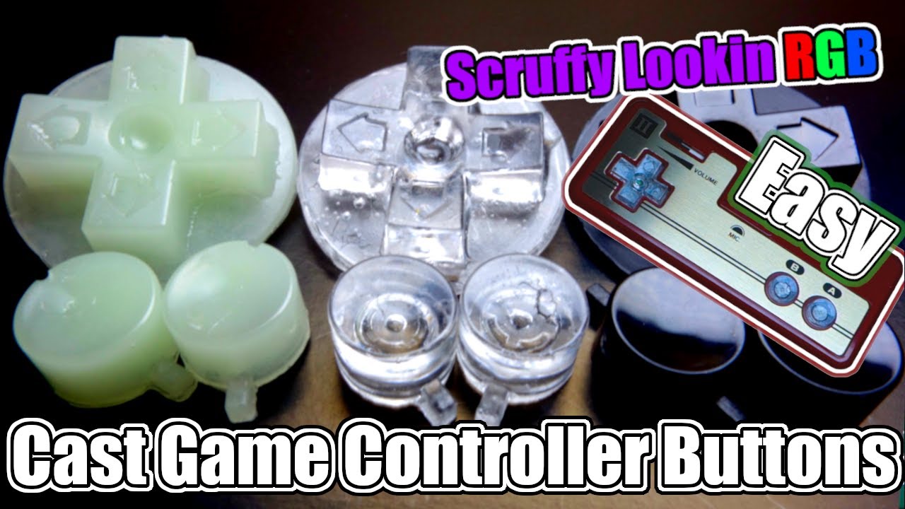 Cast game controller buttons - YouTube