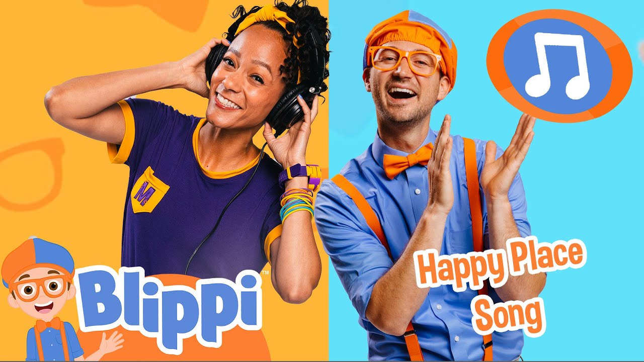 In My Happy Place Song | Blippi | Educational Videos For Kids | Food ...