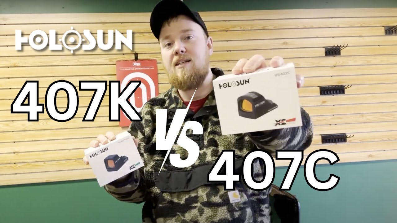 Finding Your Fit: Holosun 407C vs 407K Explained - YouTube