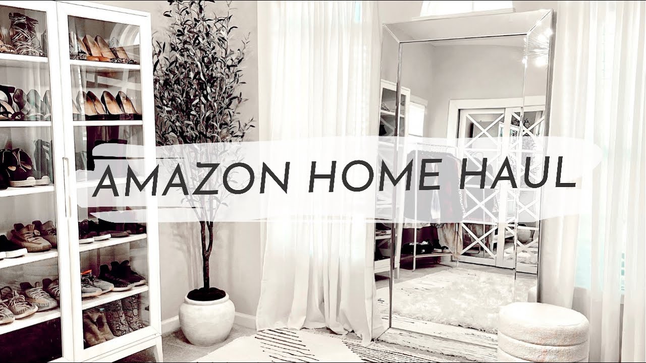 AMAZON HOME HAUL | ESSENTIALS YOU NEED TO ORGANIZE AND DECORATE YOUR ...