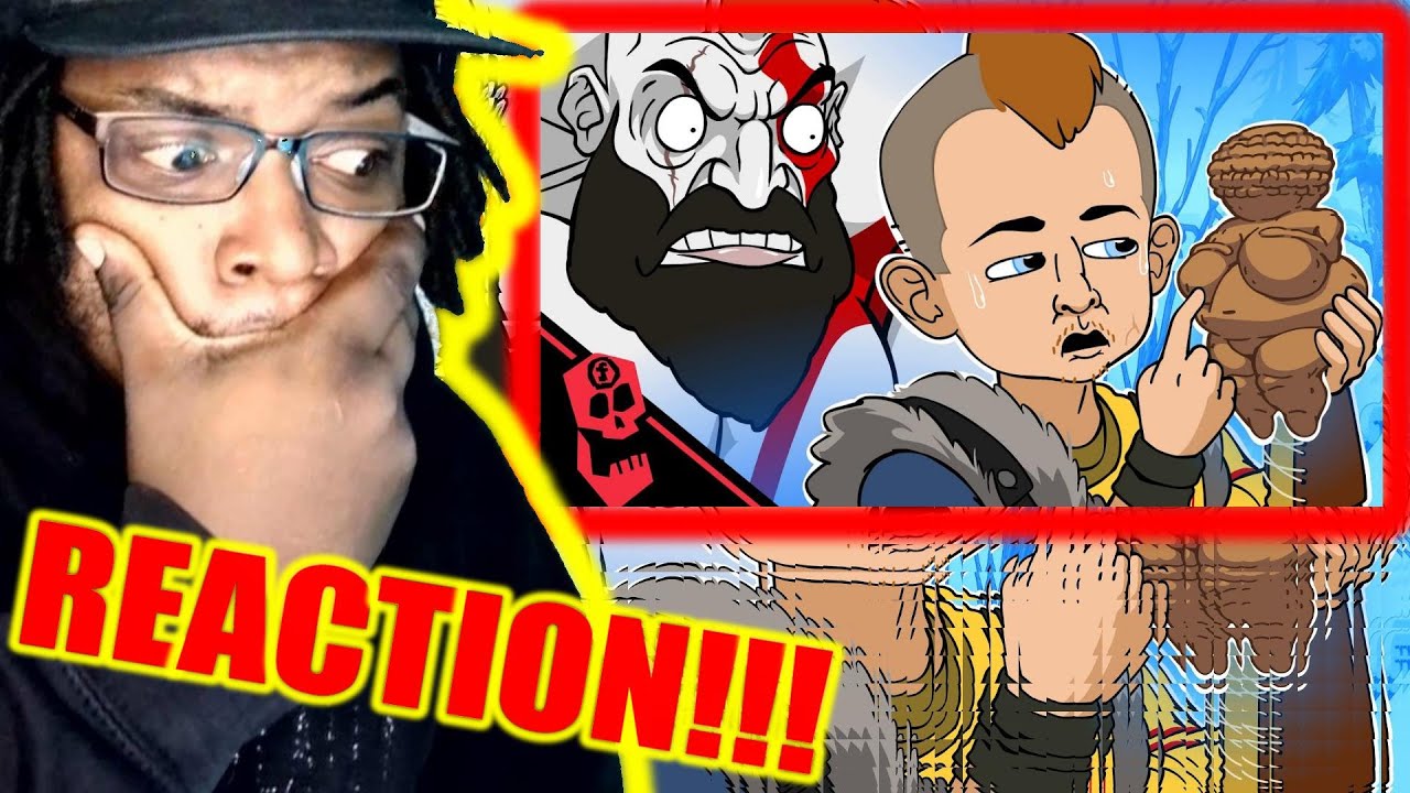 Kratos vs Simping (God of War cartoon) Flashgitz / DB Reaction - YouTube