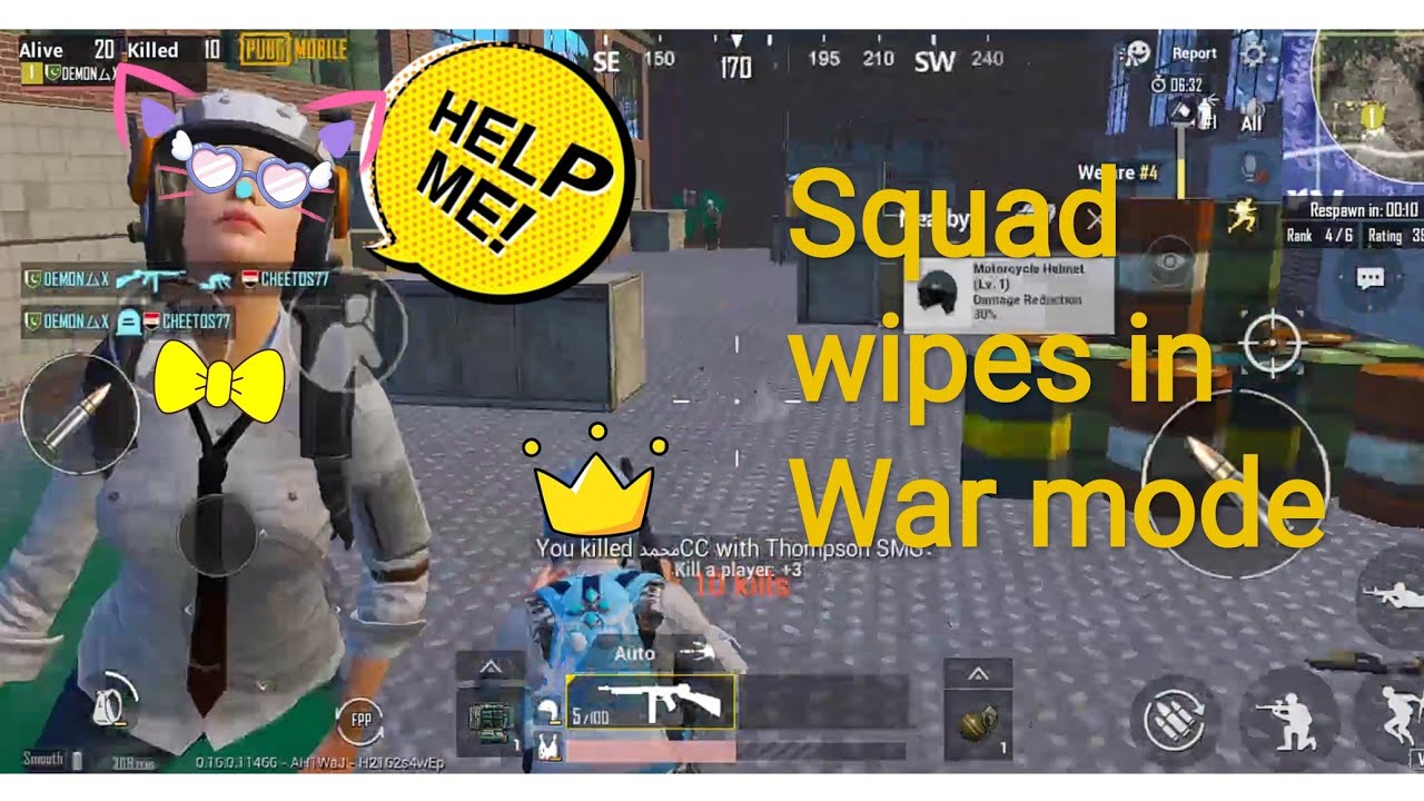 WAR Mode Kills, Pubg mobile, Hunter Gaming - YouTube