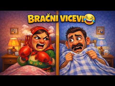 ŽENA POLUDILA! 😂 BRAČNI VICEVI