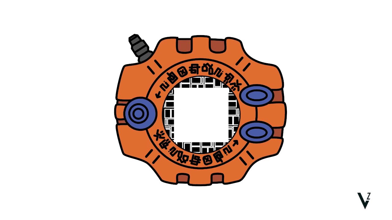 [VectorzoneSG] Making of Digivice vector from Digimon using Adobe ...