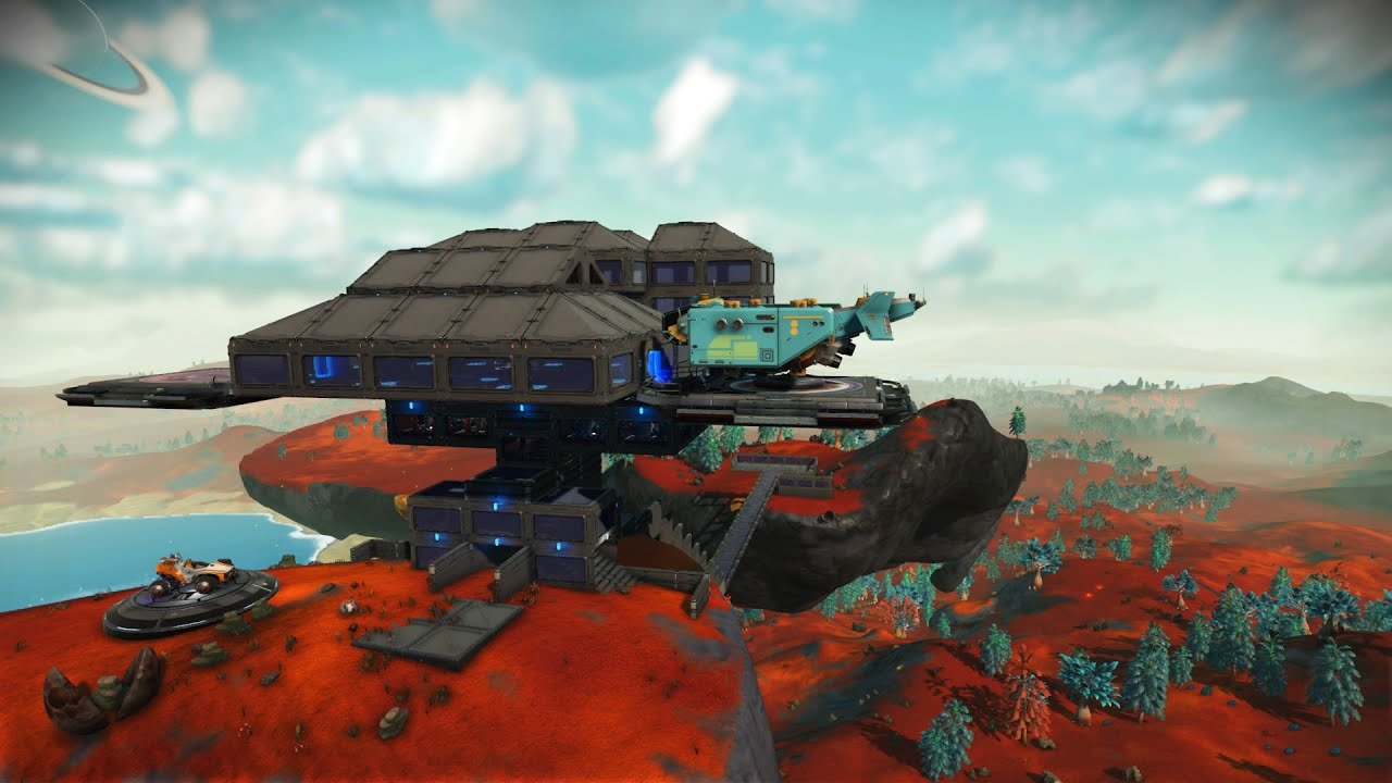 NMS Floating Island Base* - YouTube