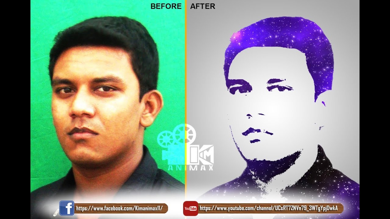 Photoshop Tutorial : Galaxy Face Manipulation - YouTube