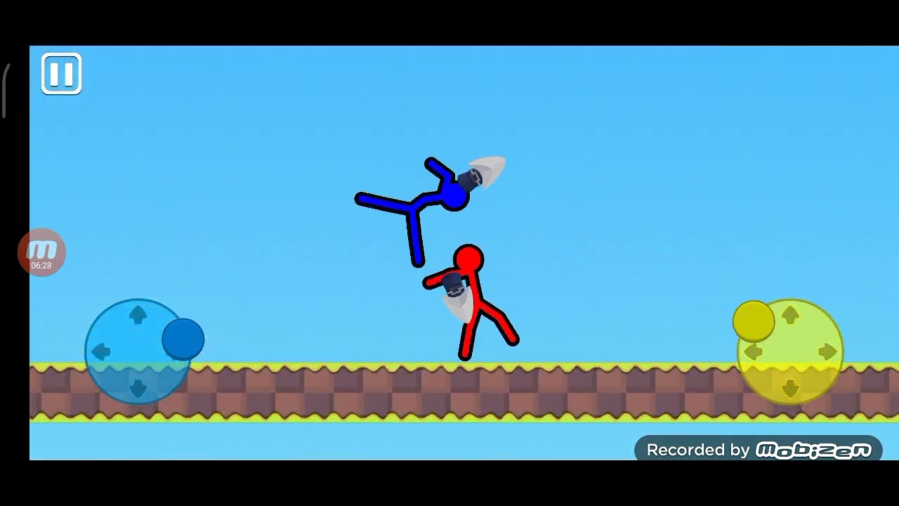 Stickman Animation Red vs Blue - YouTube