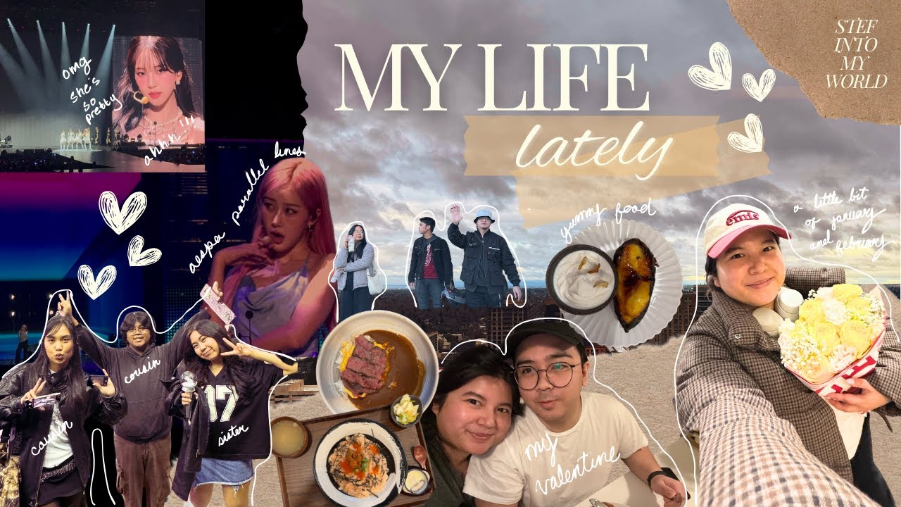 My Life Lately ♡ AESPA Concert, Perfume Review, & Valentine's Day ...