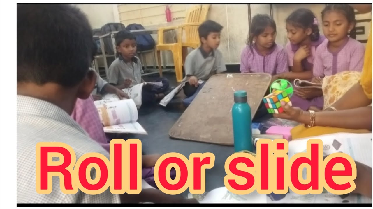 Roll or slide activity#joyfullearning #mathematics - YouTube