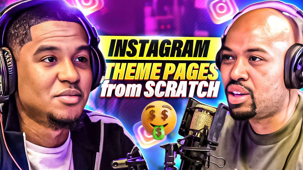 Make Money With Instagram Theme Pages | Taijaun Reshard - YouTube